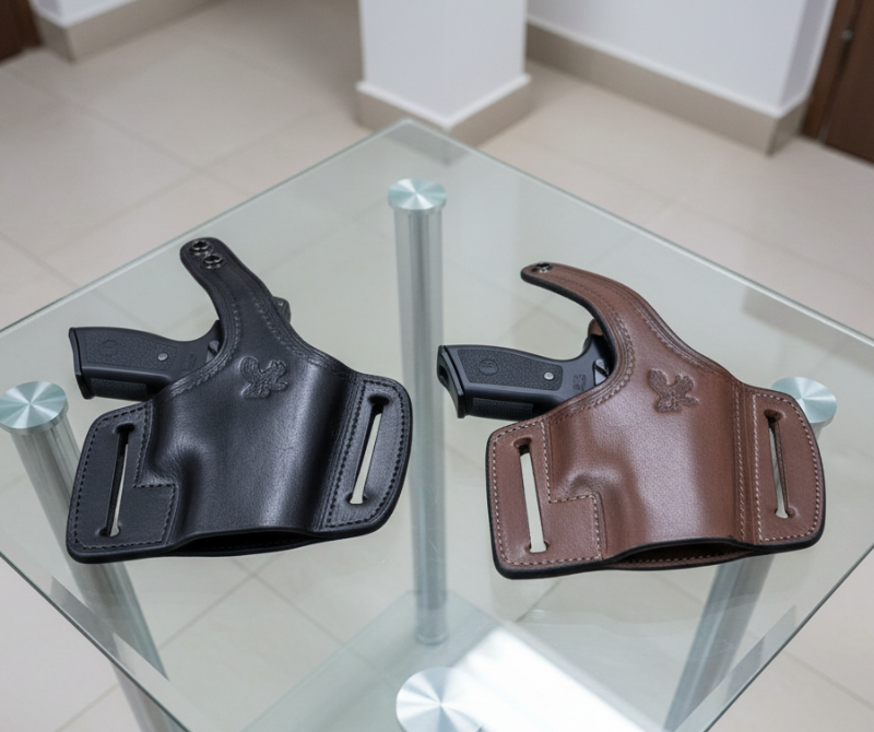 Leather Outside Universal Holster - Color | Black | Brown | Coffee ...